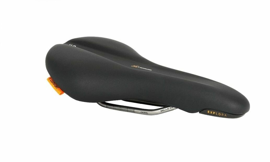 Седло для велосипеда Explora Athletic 273х152мм 379гр, черное, SELLE ROYAL
