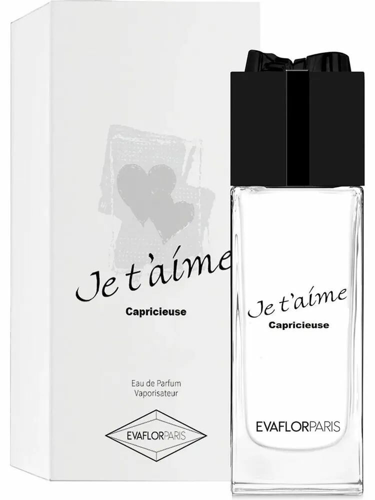 Парфюмерная вода Evaflor "Je t'aime Capricieuse" , женская, цветочный, шипр, 100 мл