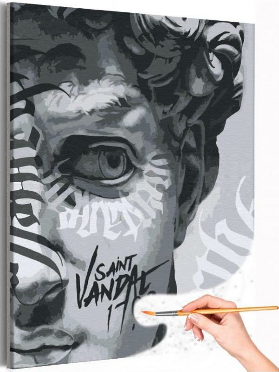 Глаз Давида Граффити Арт Раскраска картина по номерам на холсте 40х50