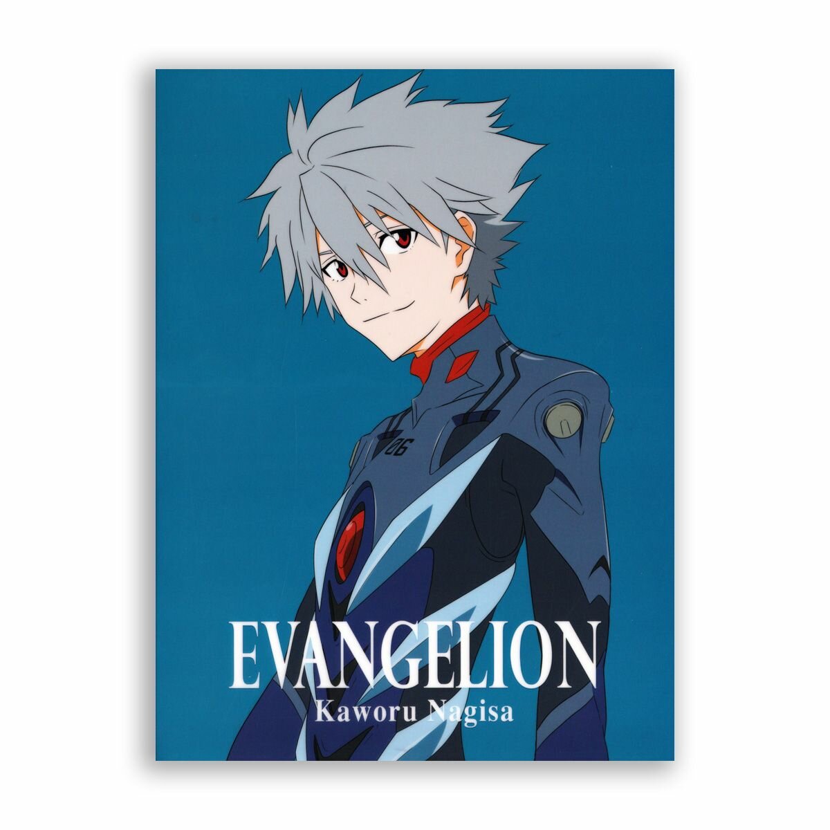 Постер, плакат на бумаге / Евангелион - Каору / Размер 30 x 40 см