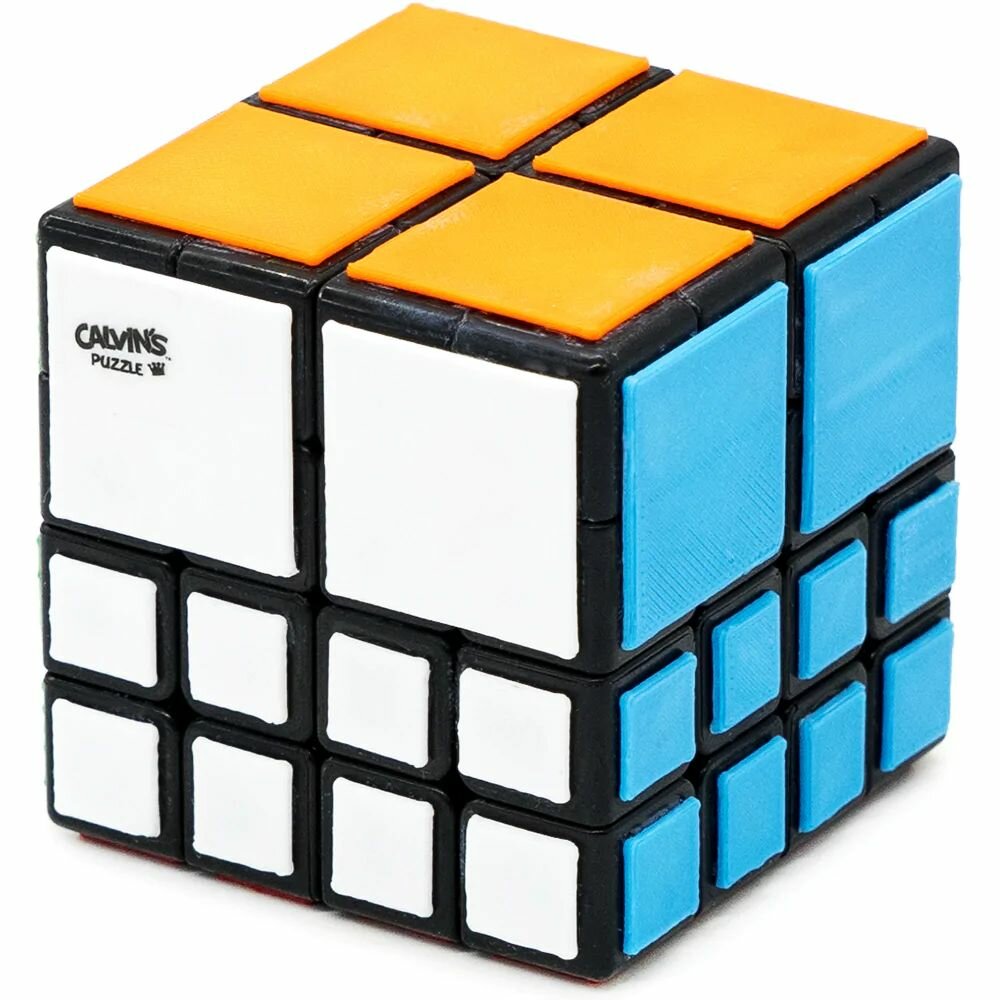 Головоломка / Calvin's Puzzle Bandaged 4x4x4 Challenger Черный / Развивающая игра