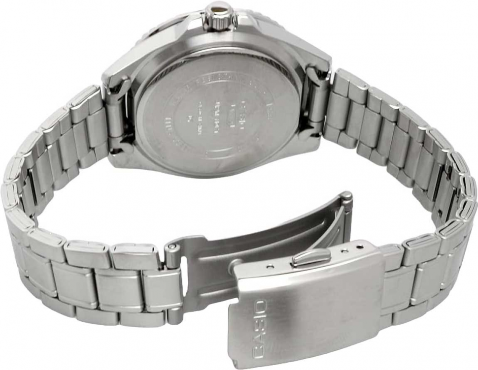 Наручные часы CASIO, коричневый, серебряный, черный — фото 1