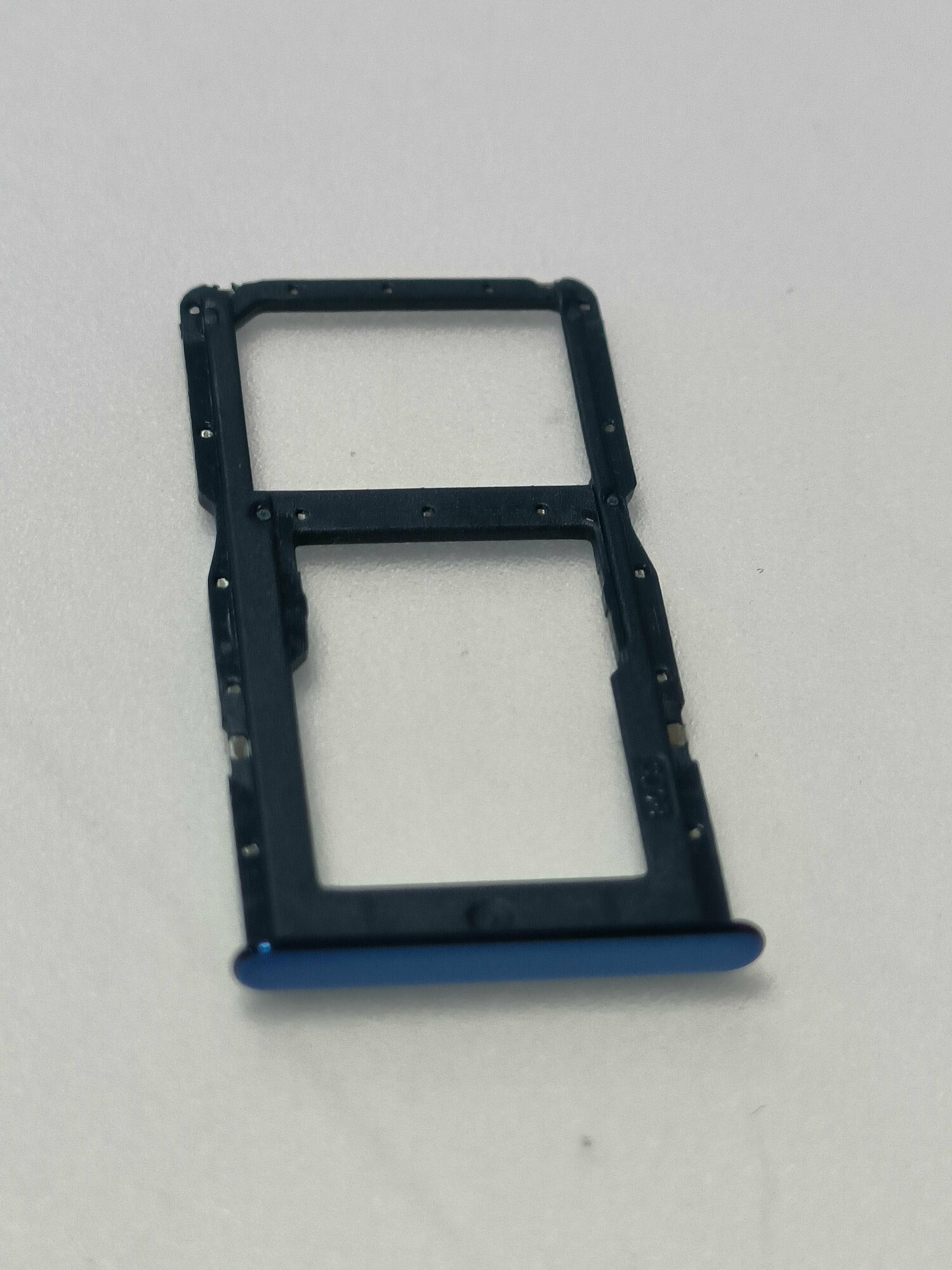 Сим лоток для Huawei p30 lite синий