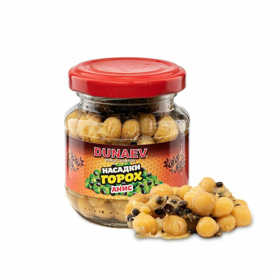 Насадки Dunaev горох 0.10л анис (банка: стекло)