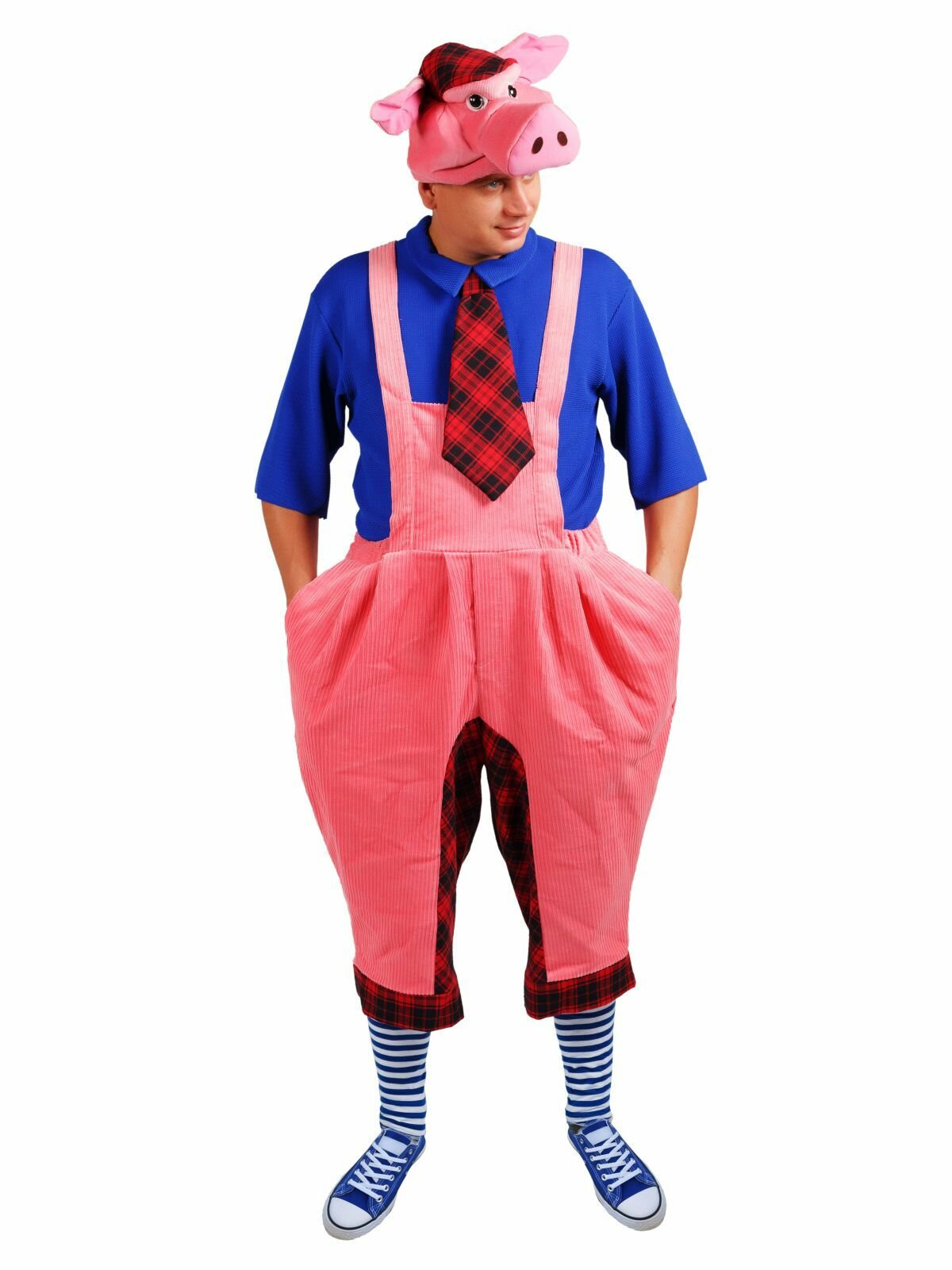Карнавальный костюм взрослый Поросенок Борька