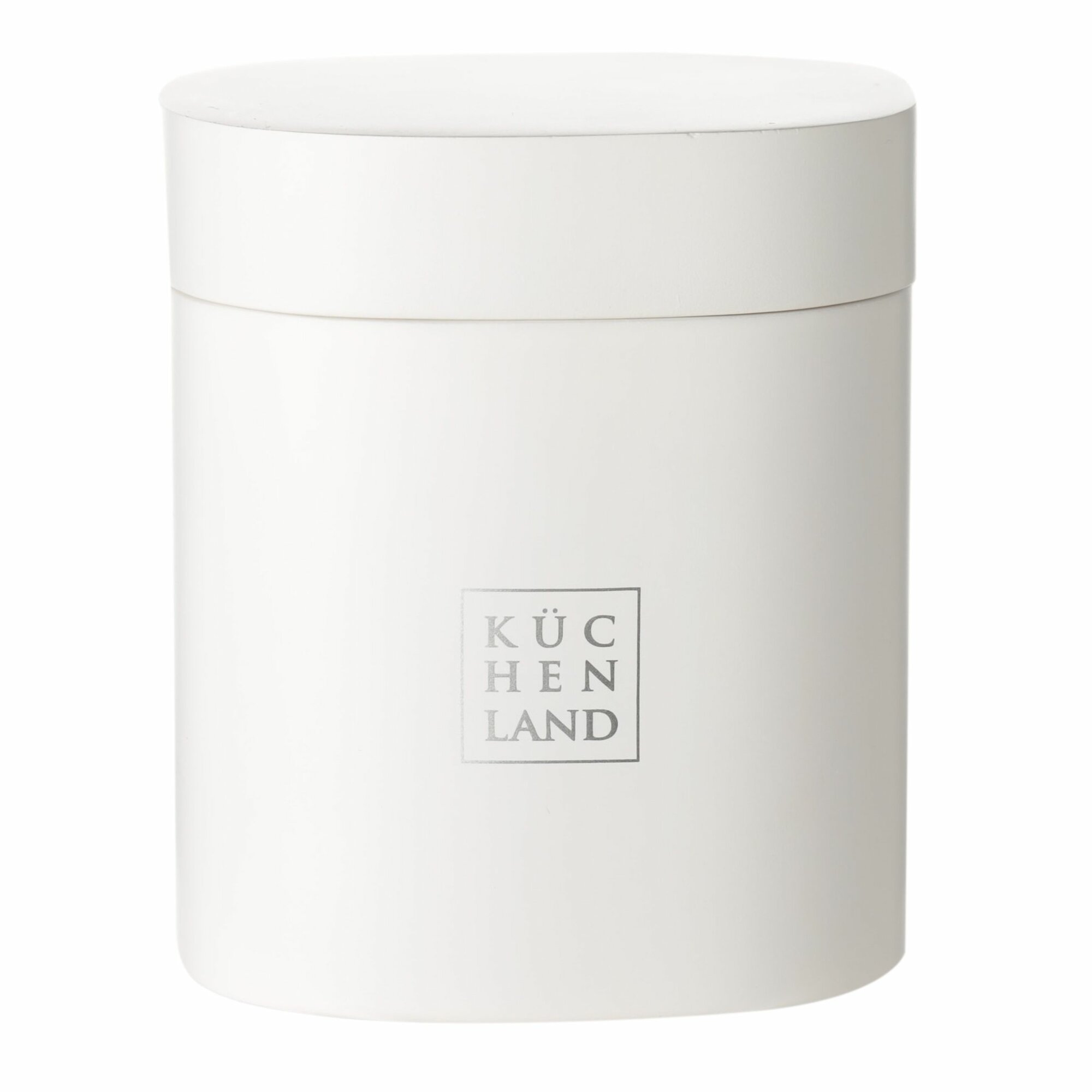 Шкатулка для ванной Kuchenland, 10х8 см, полирезин, белая, Vesta