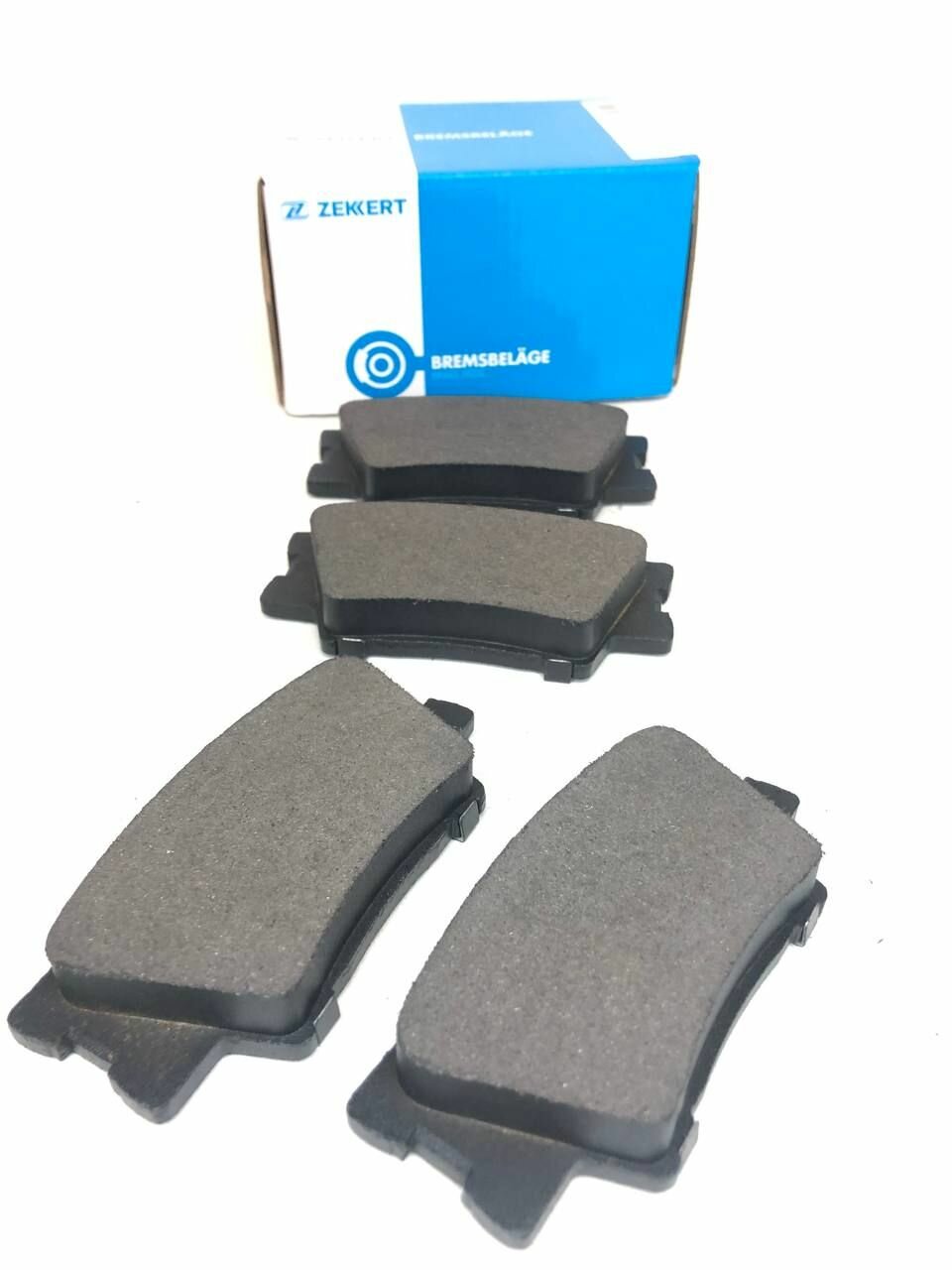 Колодки тормозные задние Toyota Avalon III (XX30) Camry VII (XV40) Camry VIII (XV50) ES V Mark X Matrix II Rav 4 III (A30) ZEKKERT