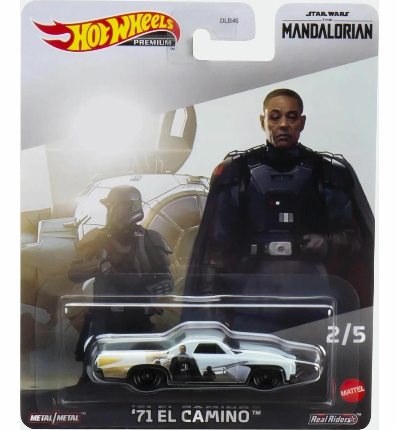 Коллекционная Premium машинка Hot Wheels '71 El Camino (коллекция 2023 Pop Culture: Star Wars The Mandalorian, 2/5)