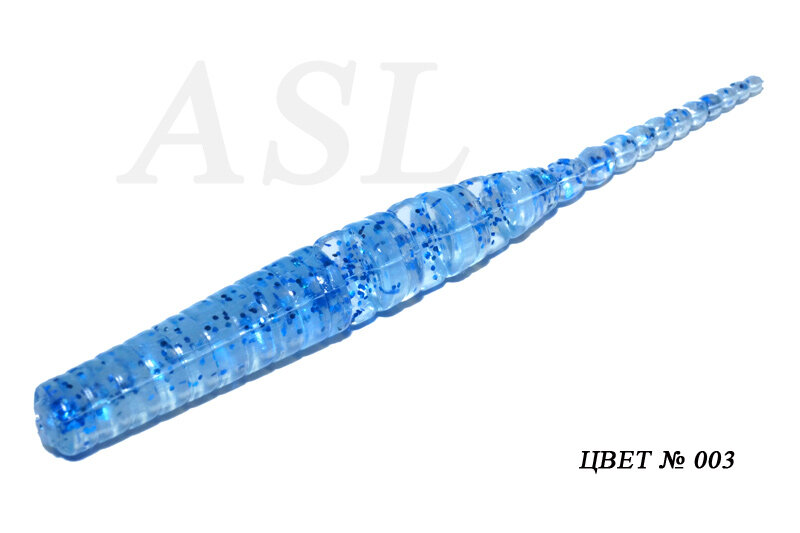 Силиконовая приманка ASL "Джава" цвет №003, L- 7,5см (3"), 8шт/уп
