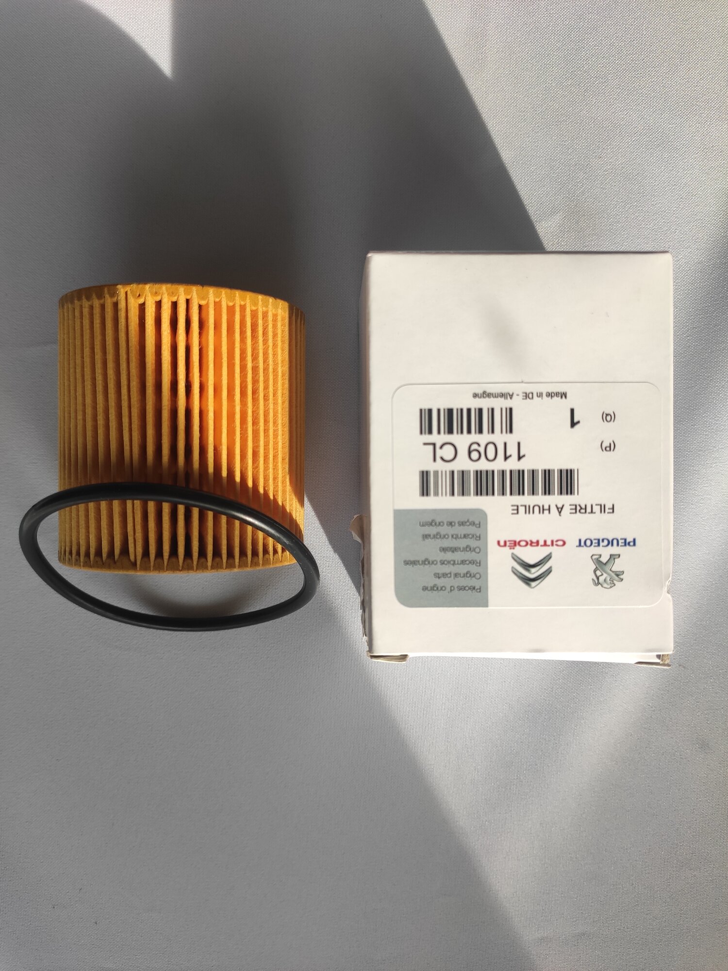 Масляный фильтр PEUGEOT 1109. CL