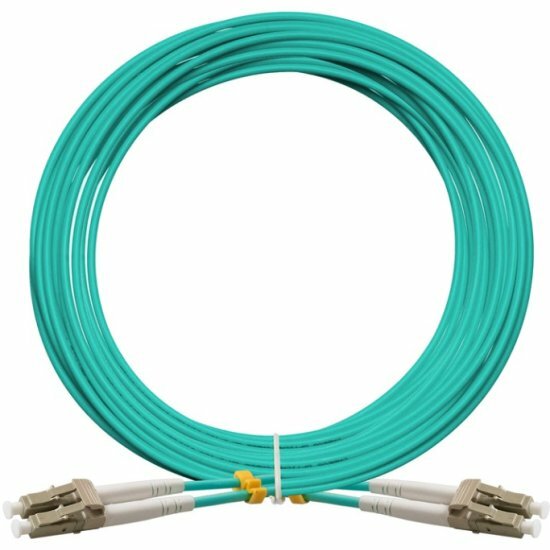 Патч-корд волоконно-оптический Exegate FC-D-503-LC-LC-10M-LSZH Шнур во MM 50/125 OM3, LC/UPC-LC/UPC, Duplex, LSZH, 10м.