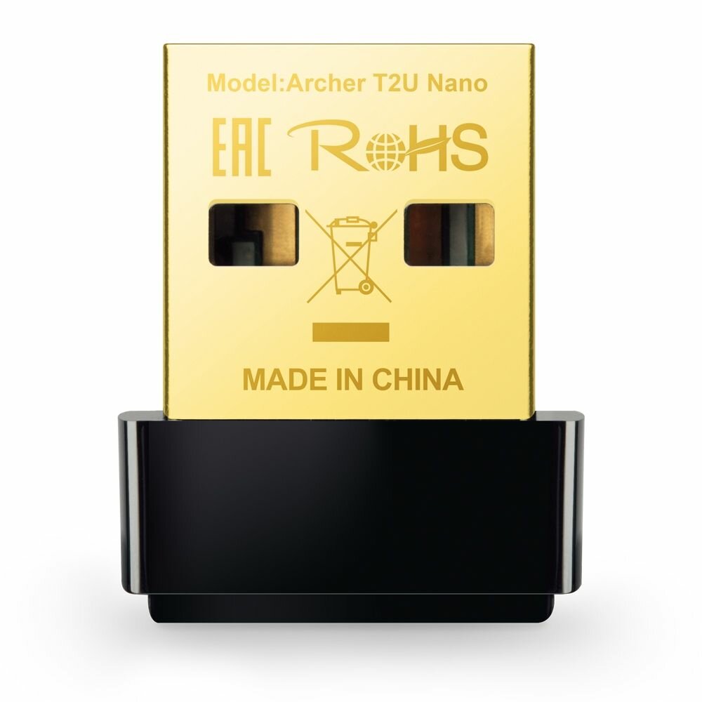 Сетевой адаптер Wi-Fi T2U NANO AC600 USB 2.0