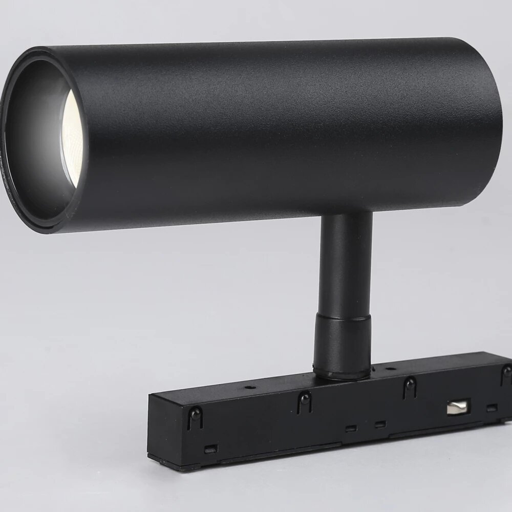 Светильник светодиодный трековый для шинопровода Magnetic GL3823 BK черный IP20 10W 4200K 48V 24° D47*128