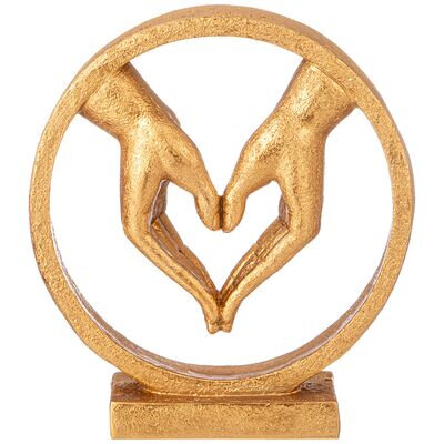 Фигурка декоративная Lefard "сердце из рук" 20х6,5х22 см