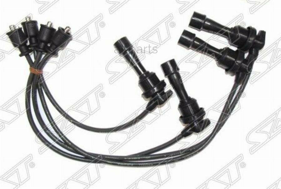 SAT ST-MD195228 Провода высоковольтные MITSUBISHI RVR N13/N23W 92-97 4G63 (кругл. резин.)