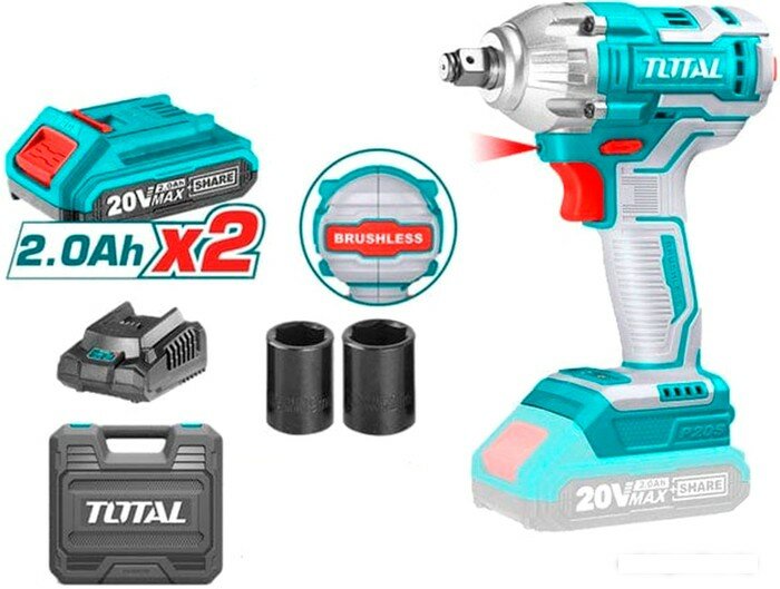 Гайковёрт Total TIWLI2038