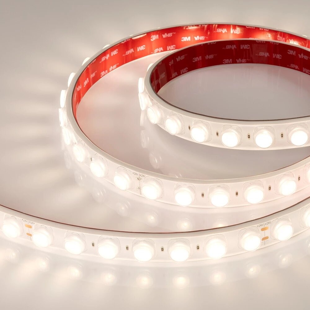 Лента герметичная FLT-PS-A42-23mm 24V Warm3000 (21 W/m, IP67, 30deg, 5m) (Arlight, -) 040918