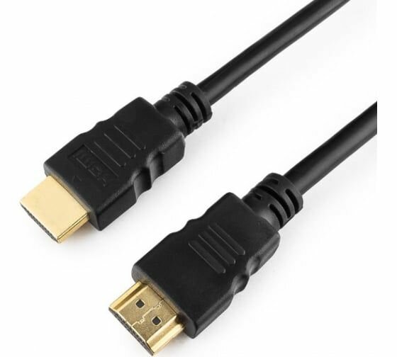 Кабель Cablexpert HDMI v2.0, 19M/19M, 10м, медь, черный, позолоченные разъемы, экран, пакет CC-HDMI4-10M — фото 1