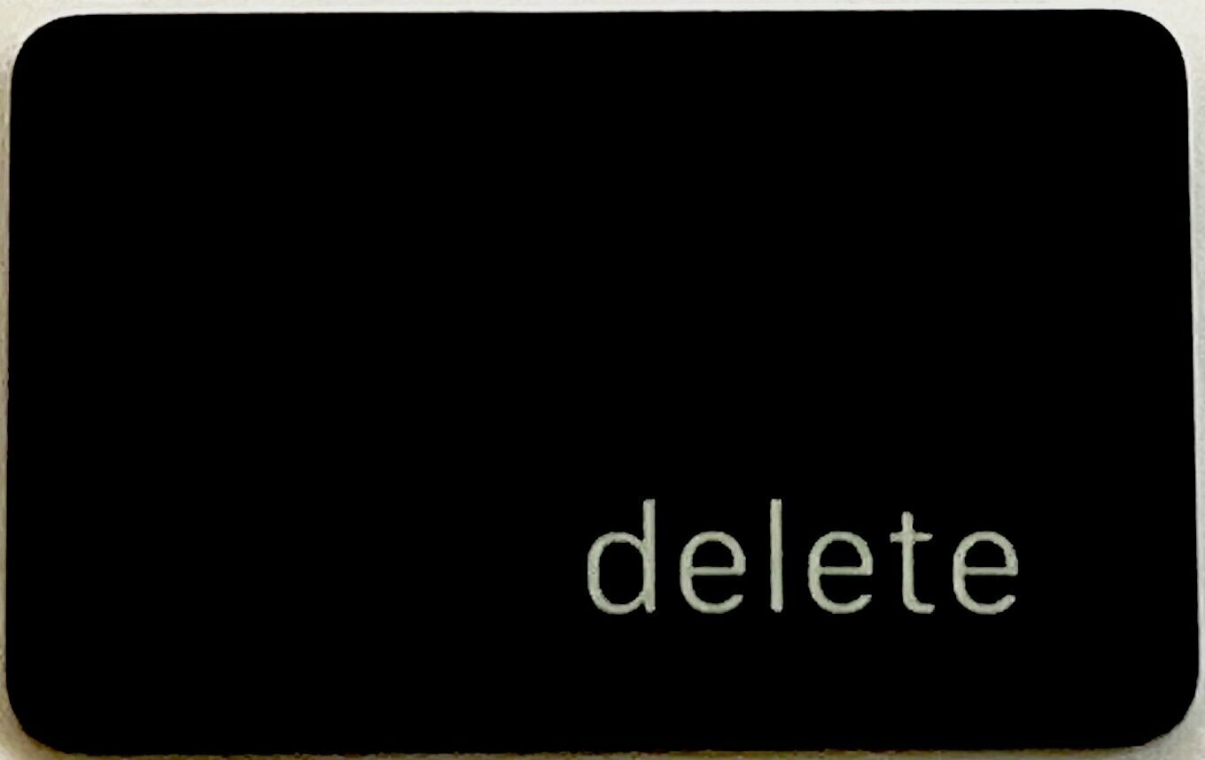 Кнопка US клавиша Delete удалить Macbook pro A1706, A1707, A1708, 12 1534 2017