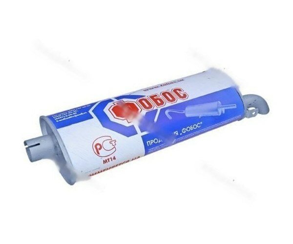 Глушитель москвич-2141 фобос закатной 25861