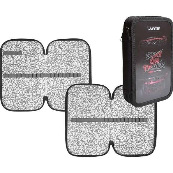 Пенал 2секц. д/мал.205*120 "deVENTE. Stay On Track" для 31 предмета