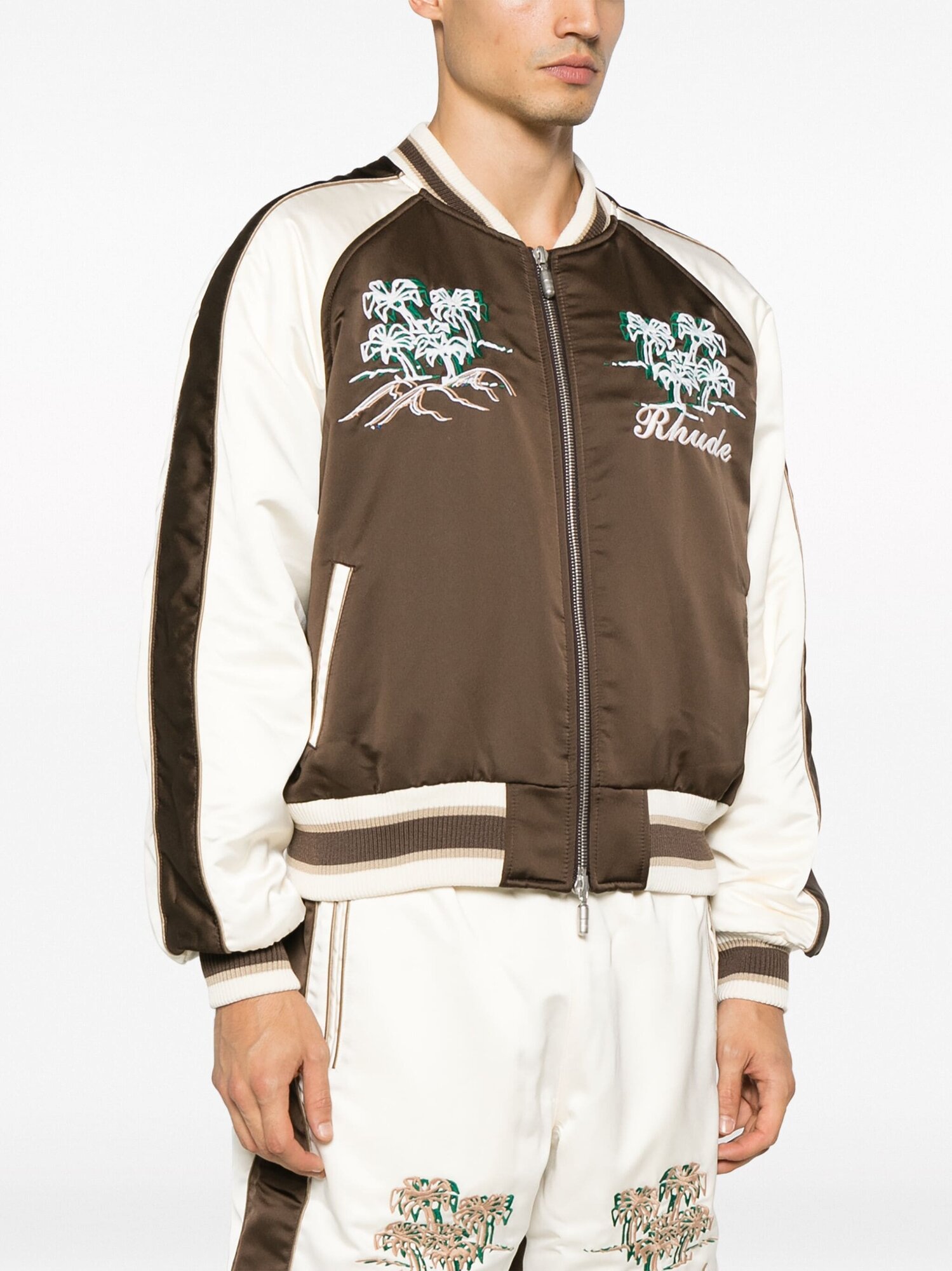 Куртка Rhude Souvenier, размер 50, brown — фото 1