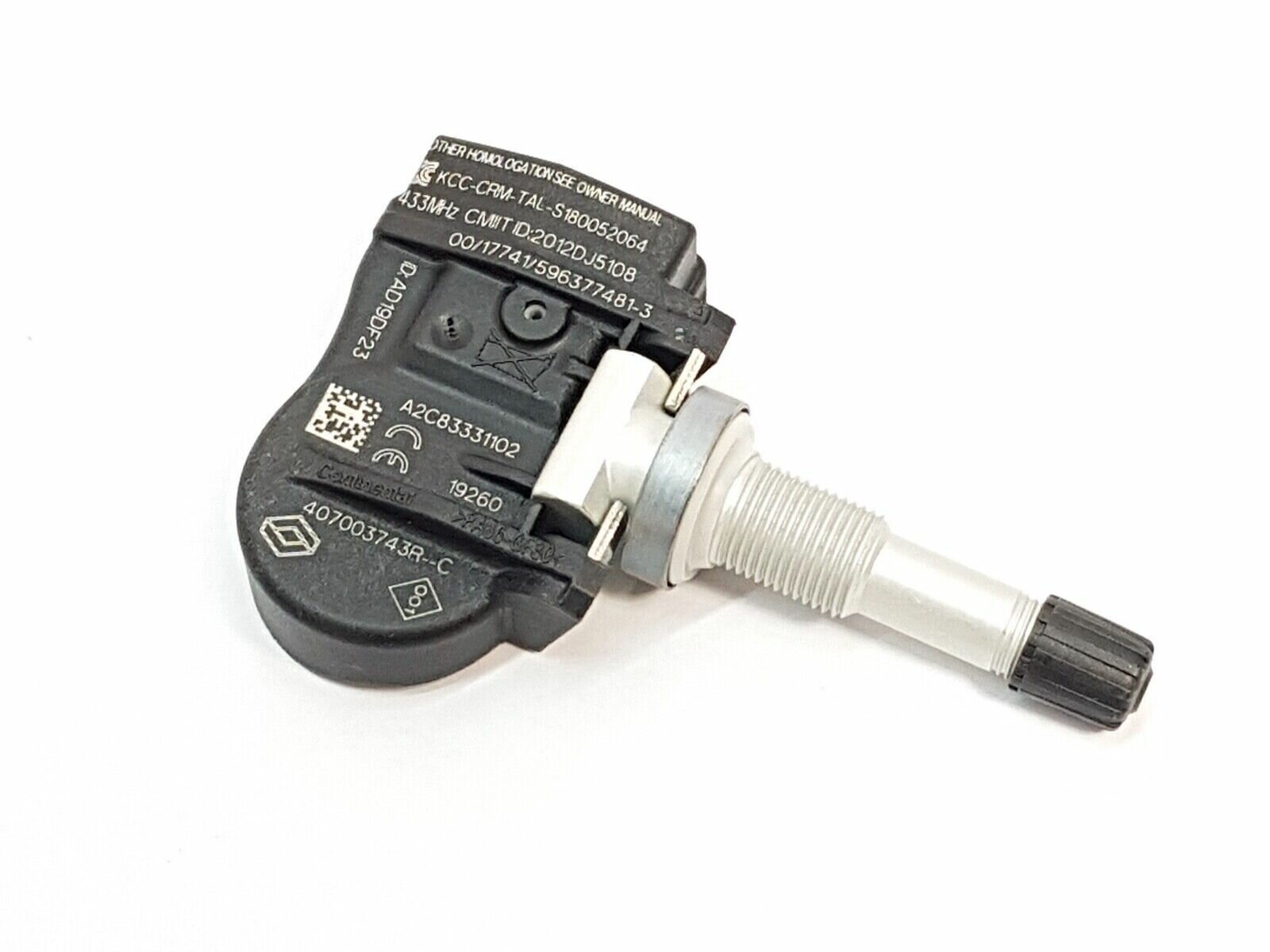 Датчик давления в шине 407003743R Renault Megane Fluence Laguna Latitude Scenic / Рено