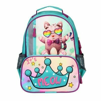 Рюкзак уплотненная спинка Степашка Кот 37*26*13см 754.0229