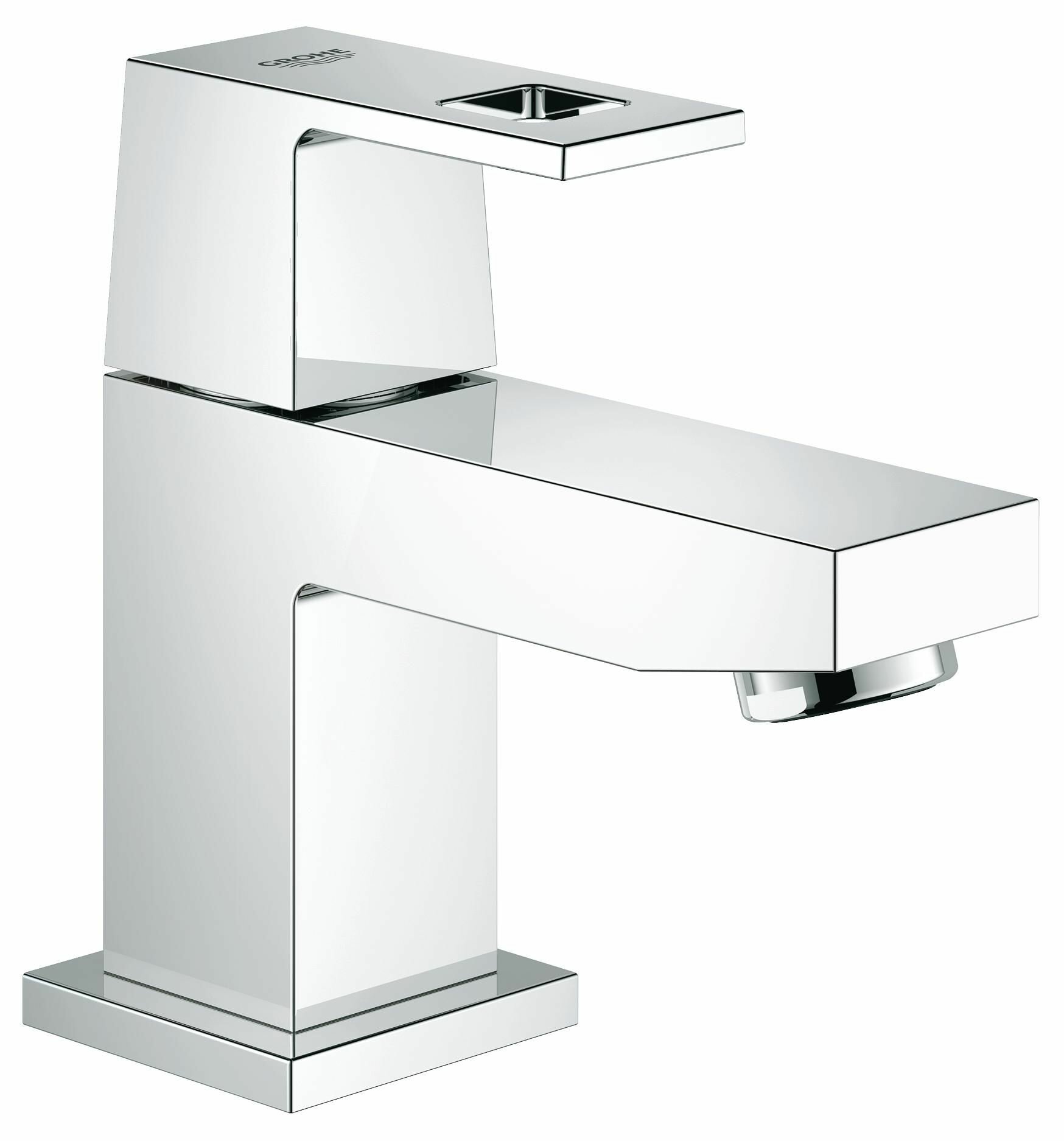 Кран для раковины GROHE Eurocube, без функции смешивания, хром (23137000)