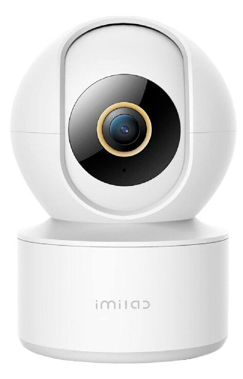 Поворотная Wi-Fi камера 5 Мп с ИК-подстветкой до 10 м и слотом MicroSD Imilab C22 Home Security Camera (CMSXJ60A) White