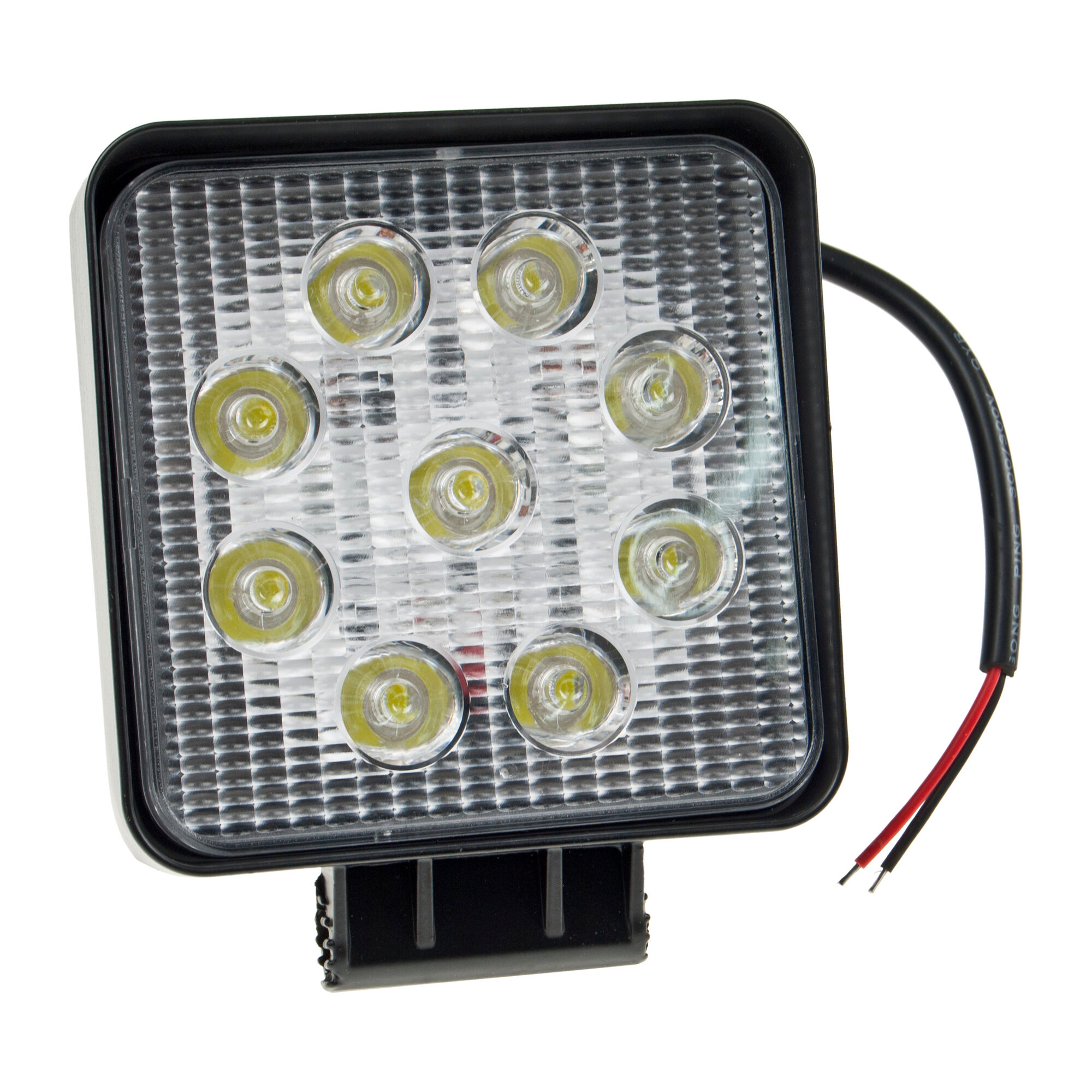 Фара рабочего света 27W FLOOD (SQ) квадратные, 10-30V MISTAR