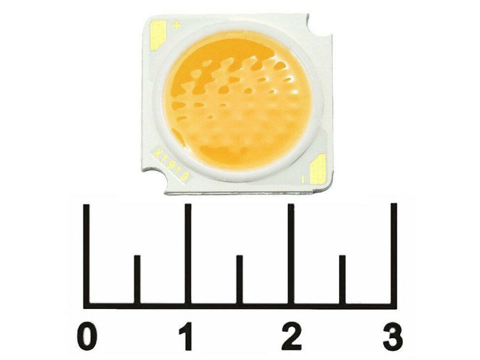 Светодиод LED 20W белый 30-33V 600mA 4000K X1919