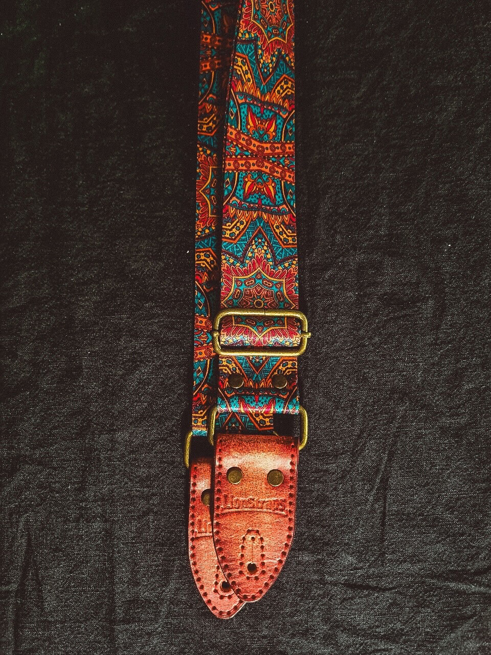 LS. P. ART.003 Ремень для гитары, полиэстер, LionStraps
