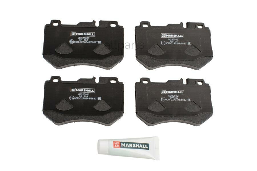 MARSHALL M2625997 Торм. колодки дисковые передн. MB C-class (W205) 14- (M2625997)