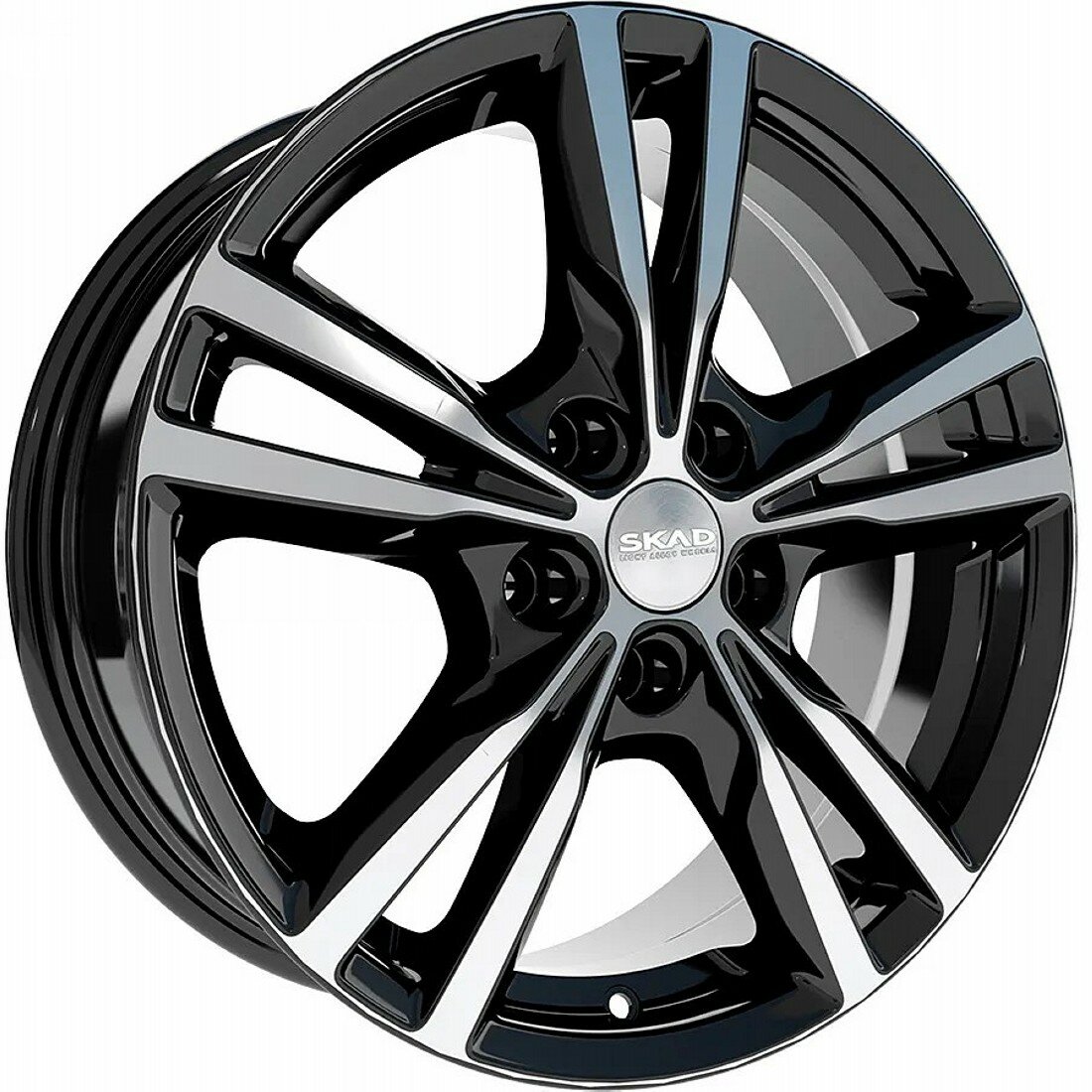 Колесный диск Скад Мельбурн (КЛ245) 7x17 5x114,3 ET48,5 67,1 Алмаз