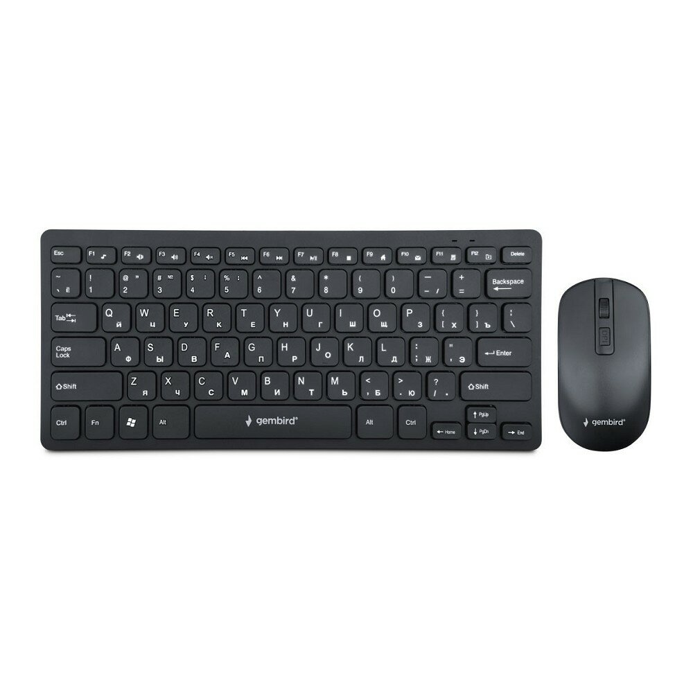 Комплект (клавиатура + мышь) Gembird KBS-9100 беспроводной