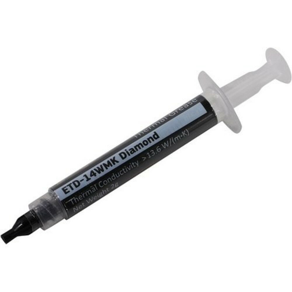 Термопаста DEEPCOOL ETD-14WMK Daimond, Шприц 13.6Вт/(м/К) 2г
