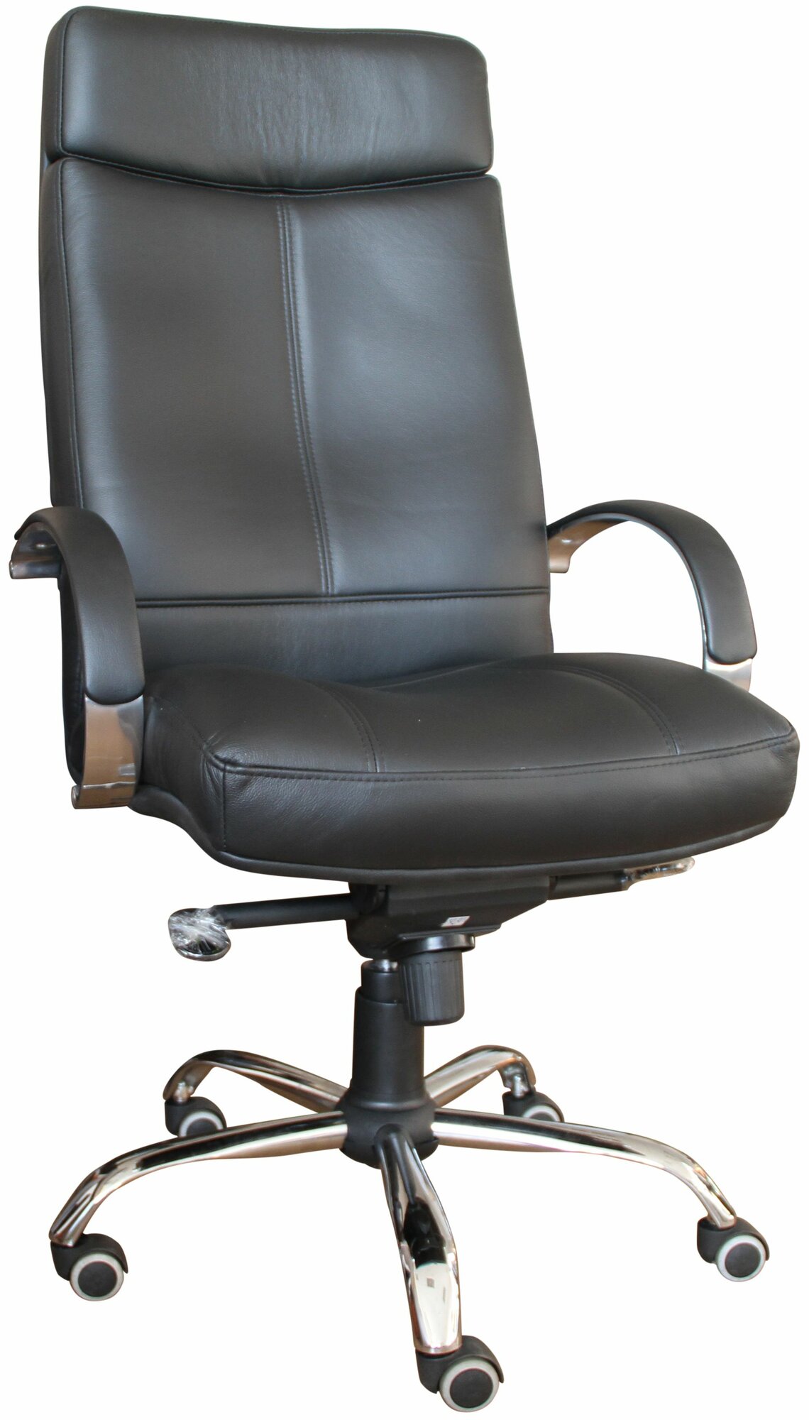 Нота хром, натуральная кожа мадрас черная