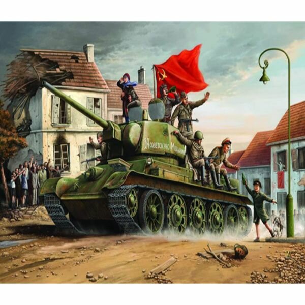 Trumpeter 00903 1/16 Сборная модель танка Т-34-76 мод 1943 г