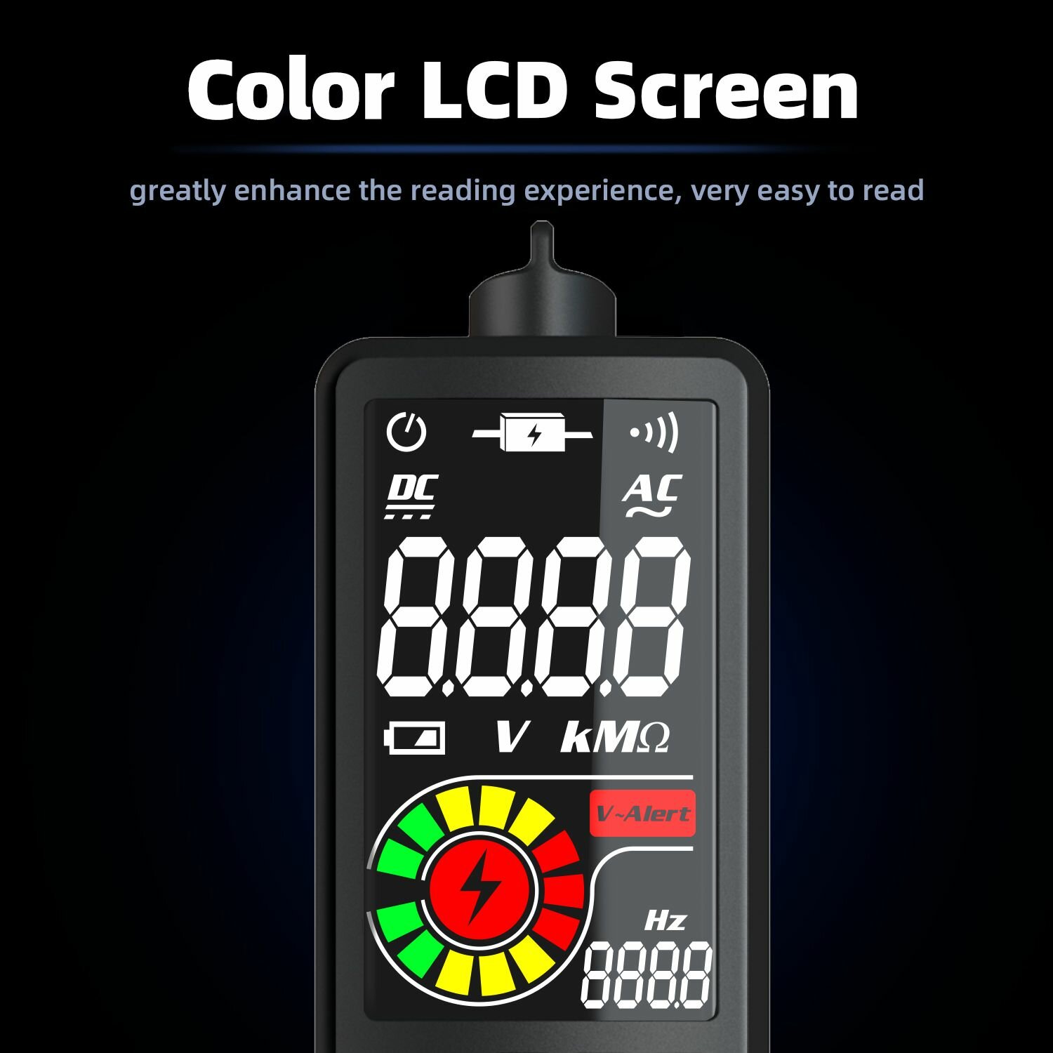 BSIDE S1CL двухрежимный True RMS мультиметр, детектор напряжения, 2000 отсчетов, автодиапазон