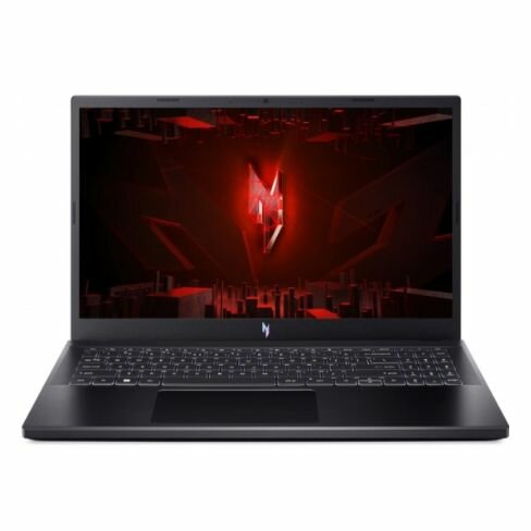 15,6" Ноутбук Acer Nitro V ANV15-51-58QB (NH. QN9CD.00J) черный - 1920x1080, IPS, Intel Core i5-13420H, ядра: 8 x 2,1 ГГц, 16 ГБ, SSD 1024 ГБ, NVIDIA GeForce RTX 3050 (6 ГБ), Windows 10 Pro