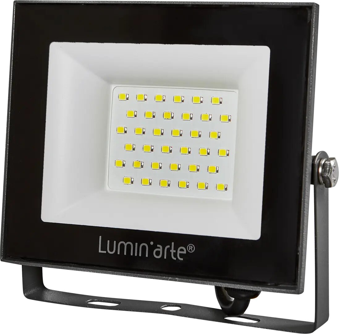 Прожектор светодиодный уличный Lumin Arte 50 Вт 5700К IP65 нейтральный белый свет