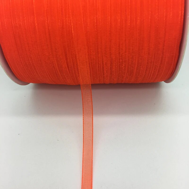 Лента органза CyanRafts 1/4", 10 ярдов