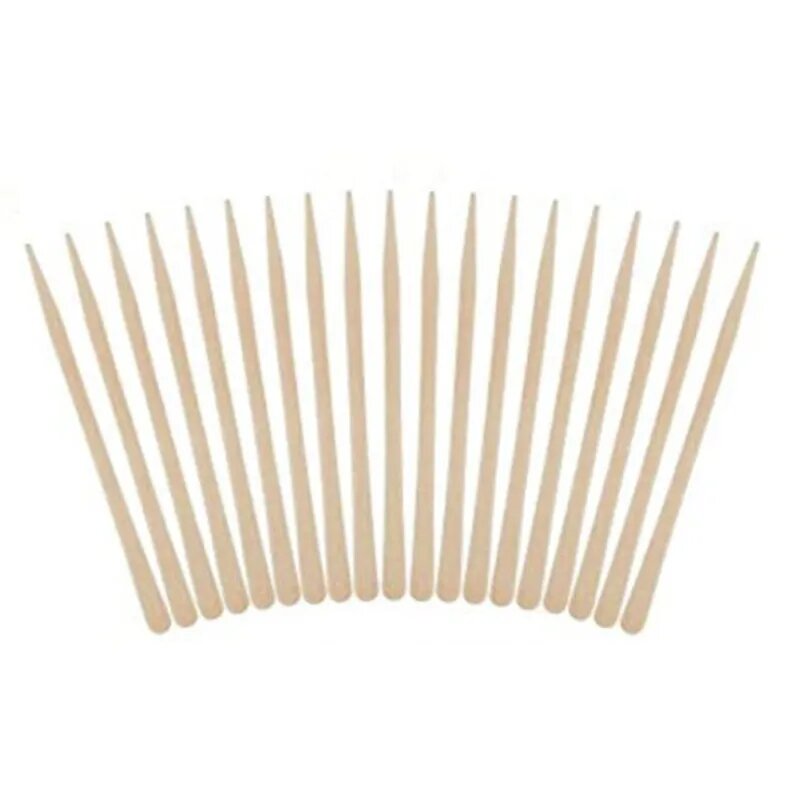 Одноразовые деревянные палочки для восковой депиляции ONEVAN A 100pcs
