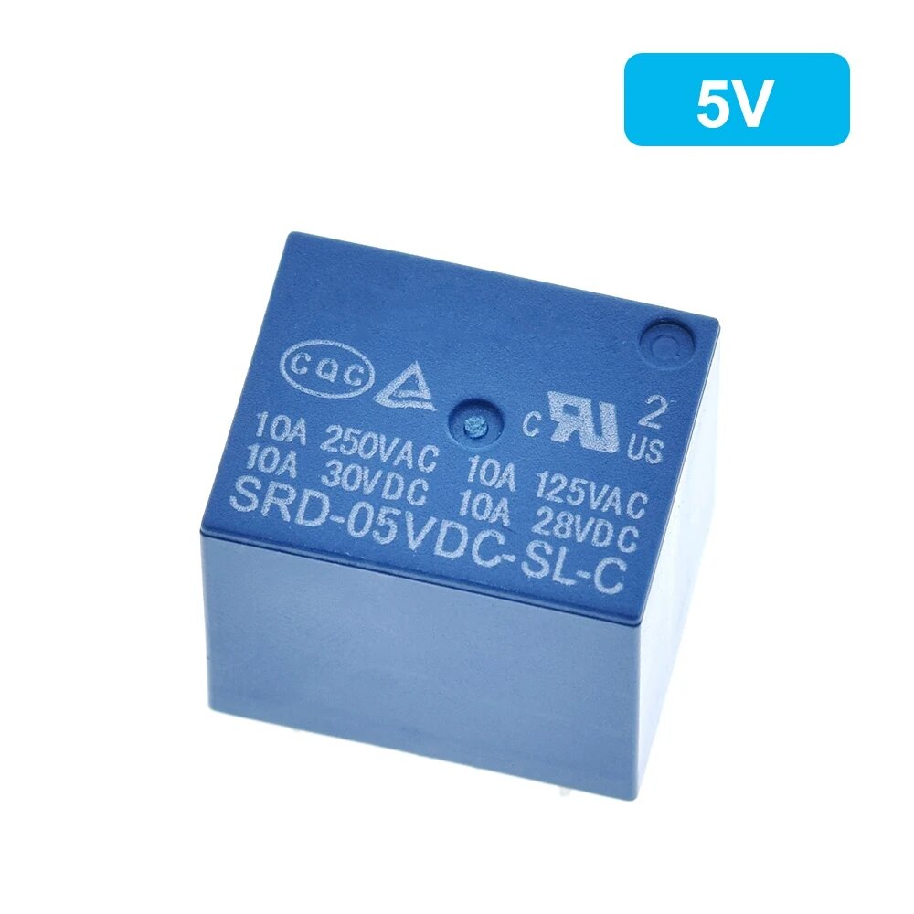 Реле GREATZT SRD-03VDC-SL-C. SRD-12VDC-SL-C 5pcs, 5V