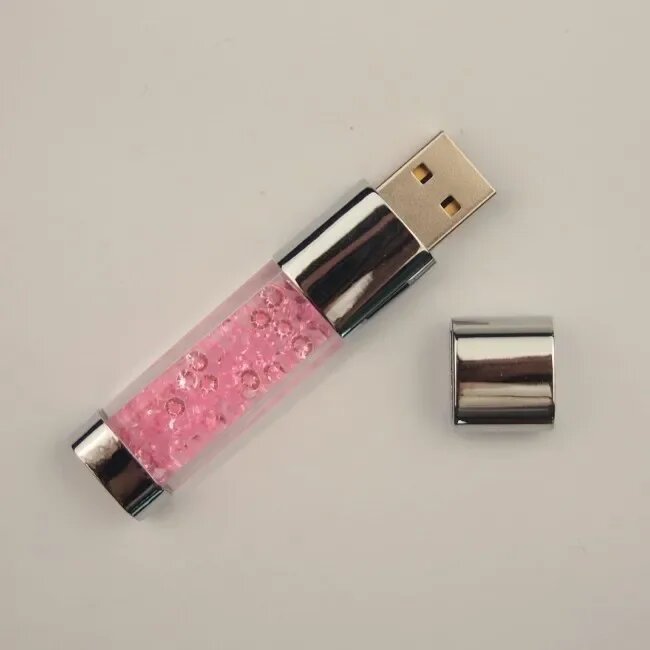 USB-флешка Pink 16 ГБ Crystal