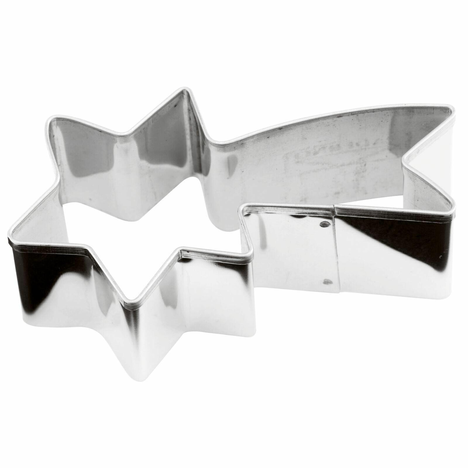 Вырубка форма для приготовления пряников и печенья, Комета, 8х4х3 см нержавеющая сталь, Paderno.