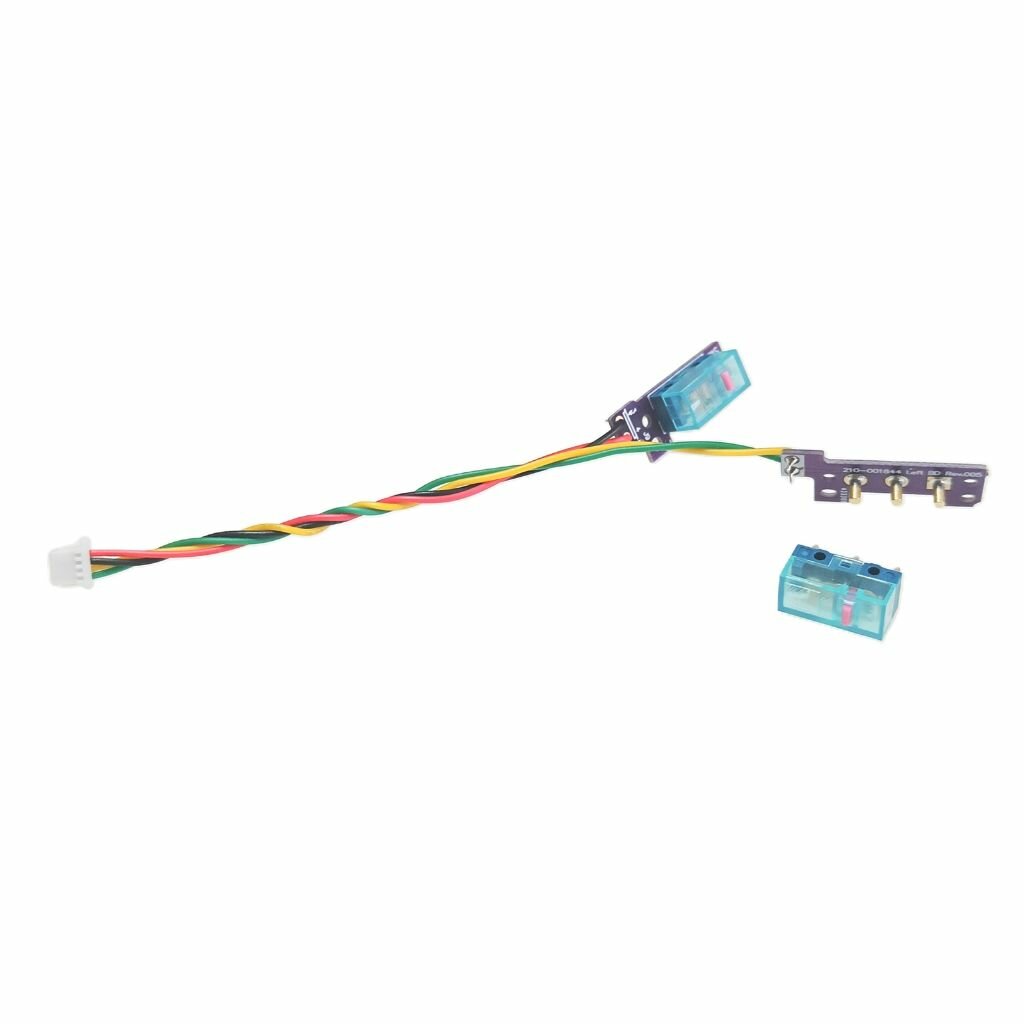 Фиолетовая микроподвижная доска G304 с возможностью горячей замены-Huanuo прозрачный синий корпус с розовой точкой