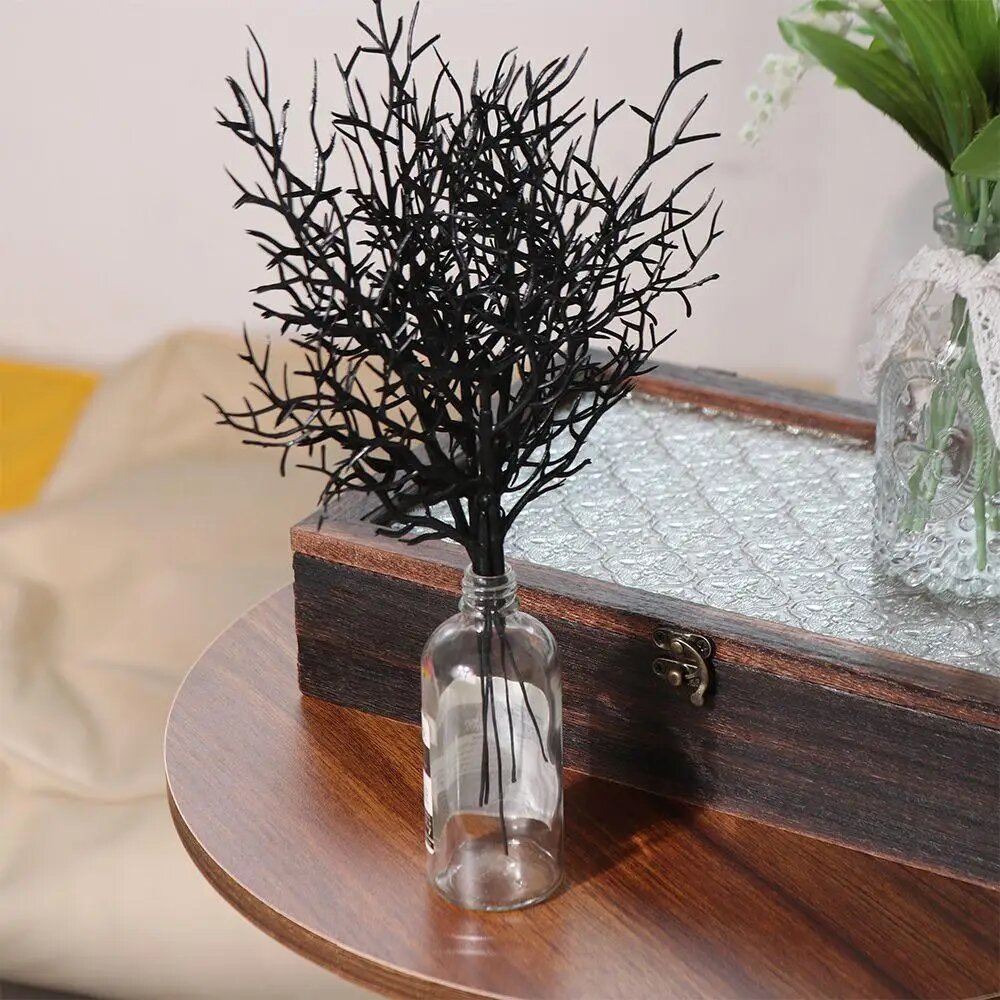 Искусственные черные ветки для Хэллоуина, 5 шт