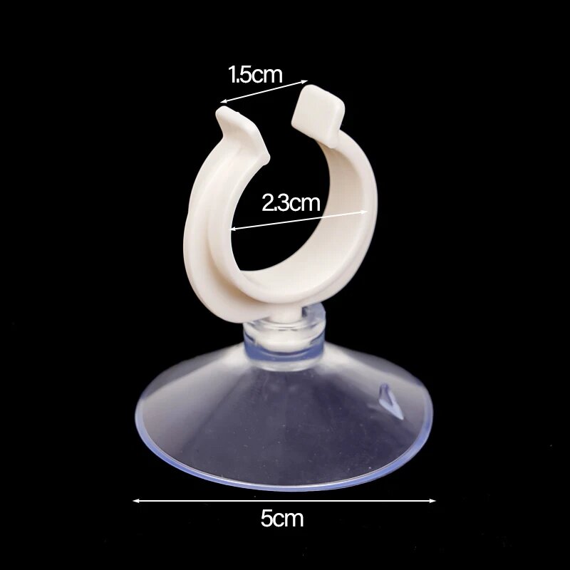 Аквариумные присоски с зажимом JIECARE 23mm